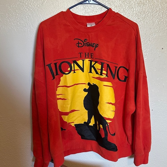 Disney | Sweaters | Disney The Lion King Red Sweater | Poshmark